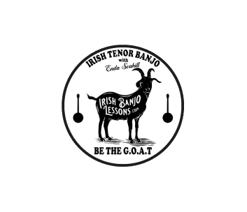 Banjo GOAT Sticker - Irish Banjo Lessons